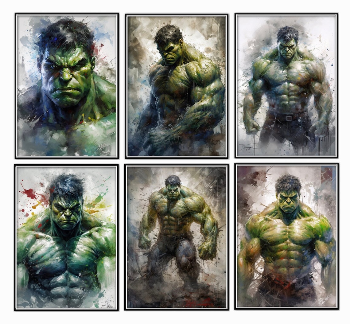Hulk Fan Art Wallpaper: AI Designed Hero Images (digital Download) - Etsy