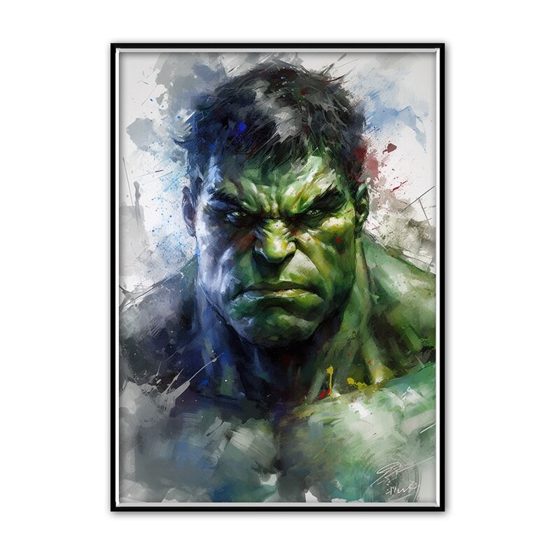 Hulk Fan Art Wallpaper: AI Designed Hero Images (digital Download) - Etsy