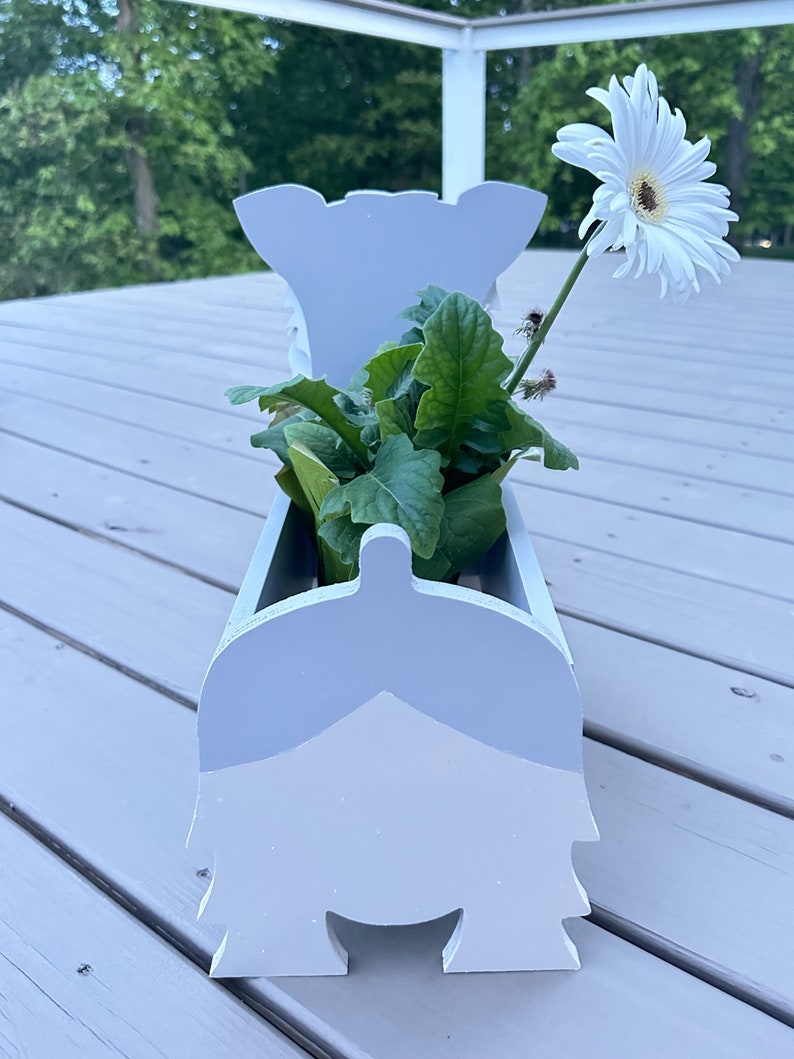 Yorkshire Yorkie Wooden Flower Planter Box Made in West Virginia - Etsy