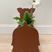 Yorkshire Yorkie Wooden Flower Planter Box Made in West Virginia - Etsy