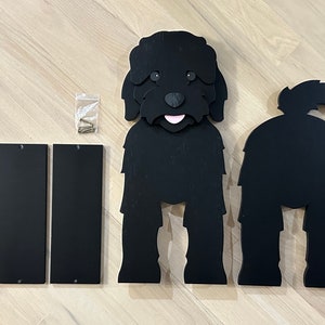 Cockapoo Wooden Flower Planter Box Gift Dog Planter Made in West ...