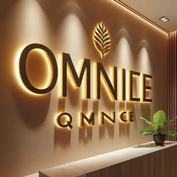 Custom Signs for Business Light Up - Etsy