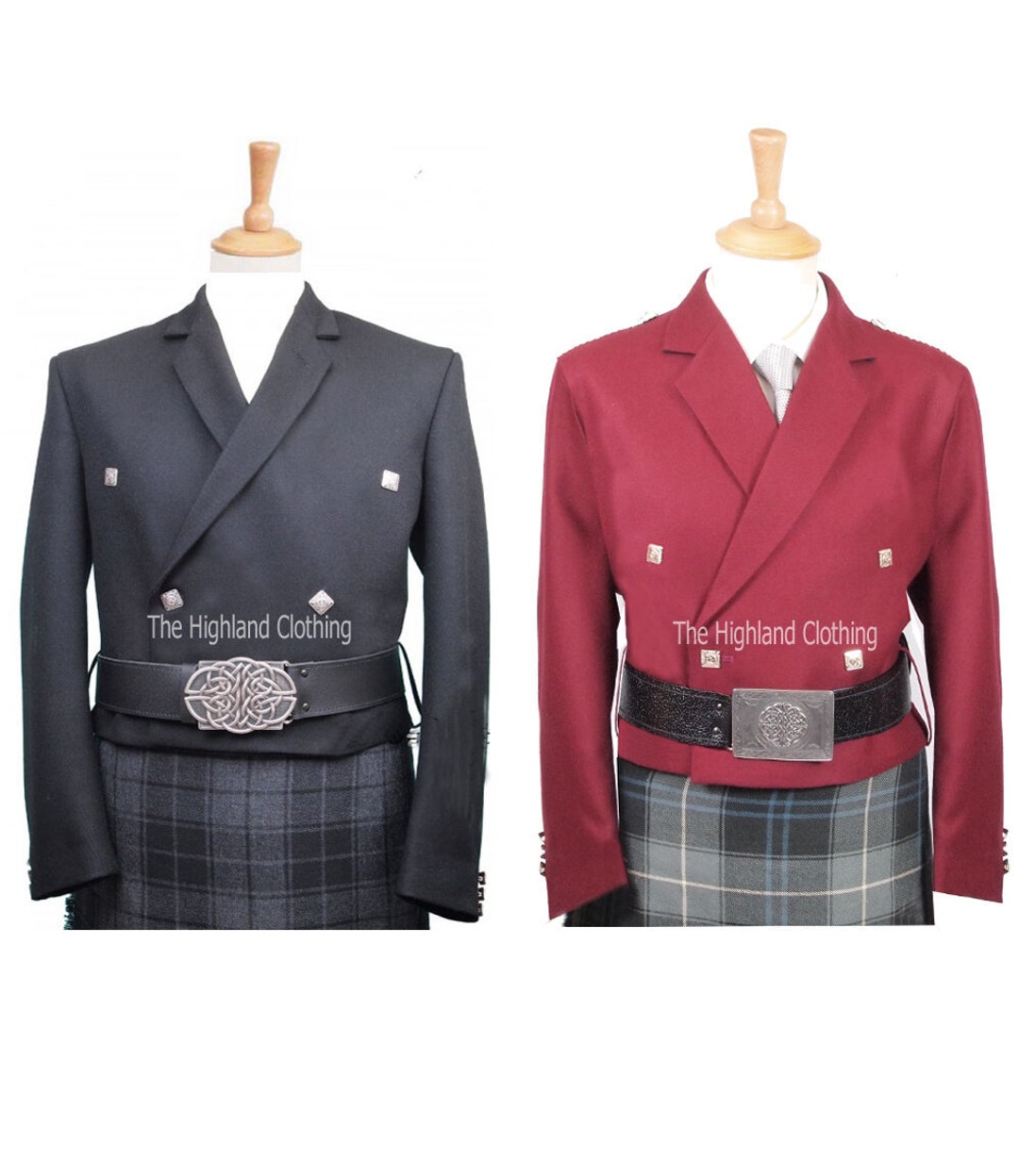 Scottish Montrose Doublet Kilt Jacket for Men Highland Traditional Men ...