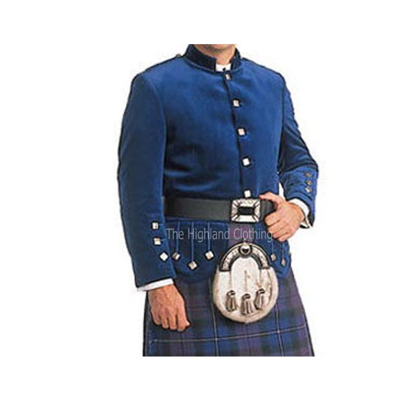 Navy Kilt Jacket - Etsy