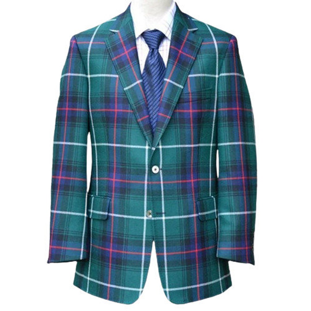 Mackenzie Tartan Jacket and Vest Scottish Tartan Jacket Men Custom Made ...