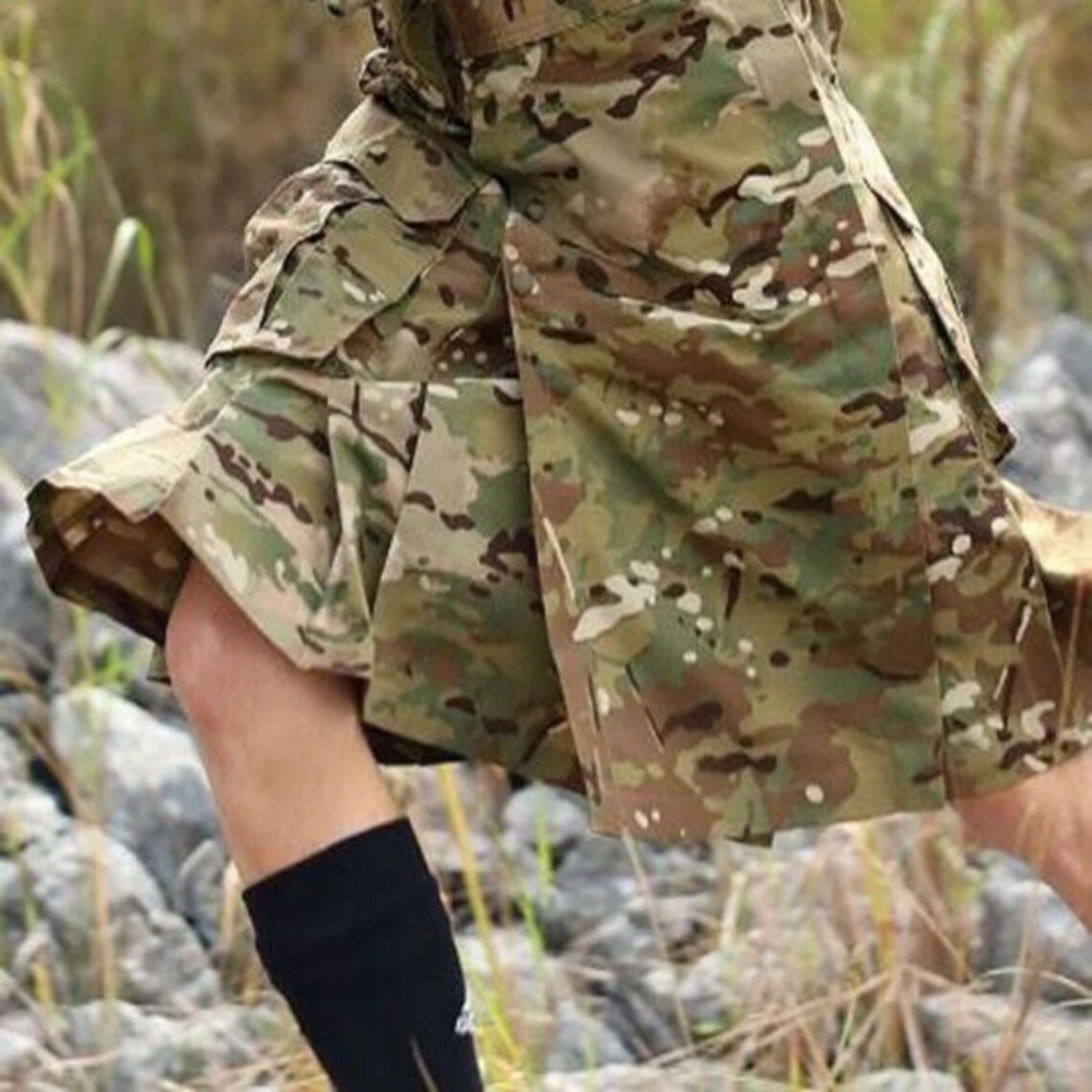 Custom Made US Army Camouflage Utility Kilt Foe Sale, Tactical Kilt for ...