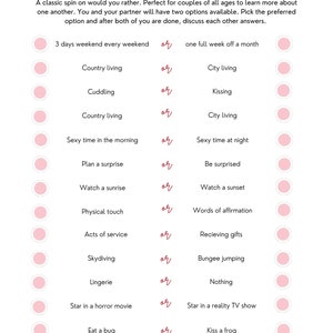 Date Night Games for Couples: Printable Relationship Games (PDF) - Etsy