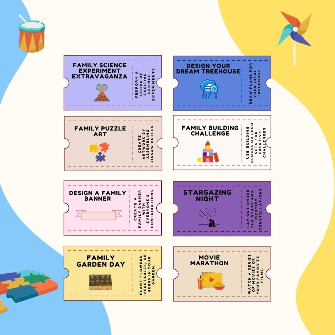 Printable Kids Reward Coupons: Editable Birthday Gift (digital Download ...