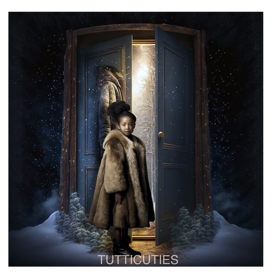 Wardrobe to Narnia Digital Background - Winter, Children's Book Themed ...