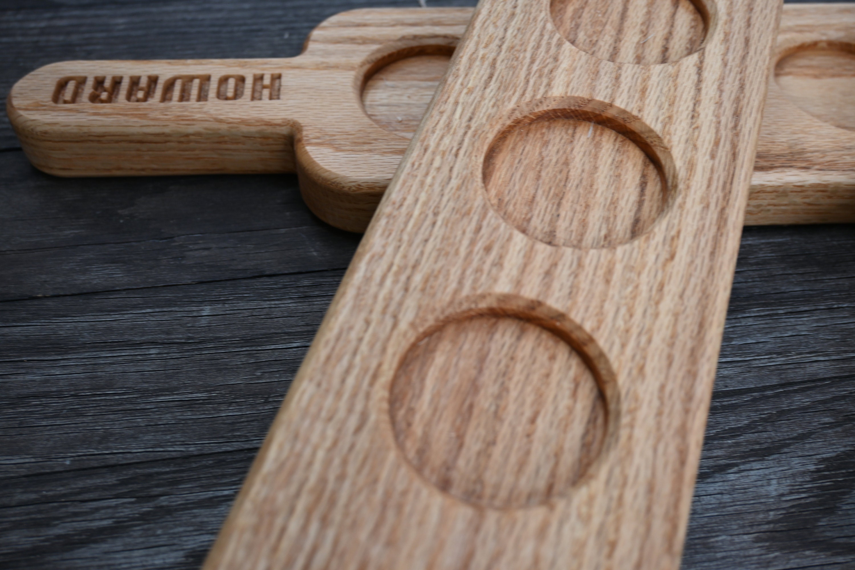 Red Oak Beer or Wine Flight Paddles - Etsy