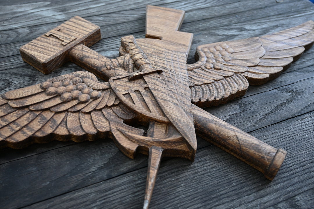 ANGLICO Jack 24 Wood Wall Hanging - Etsy