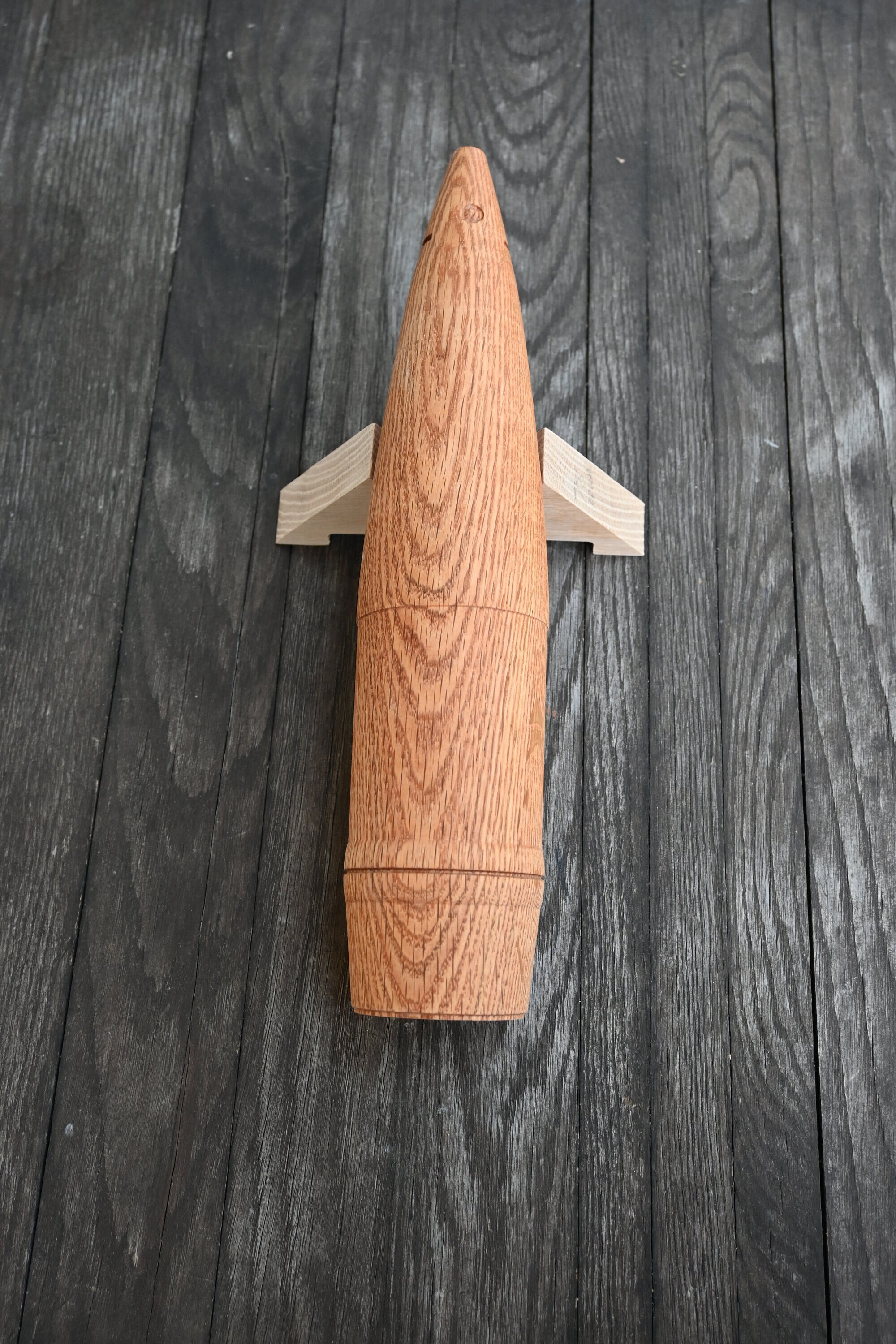 14" 155MM M107 HE Artillery Round Projo Wood Half Scale 1/2 Size ...