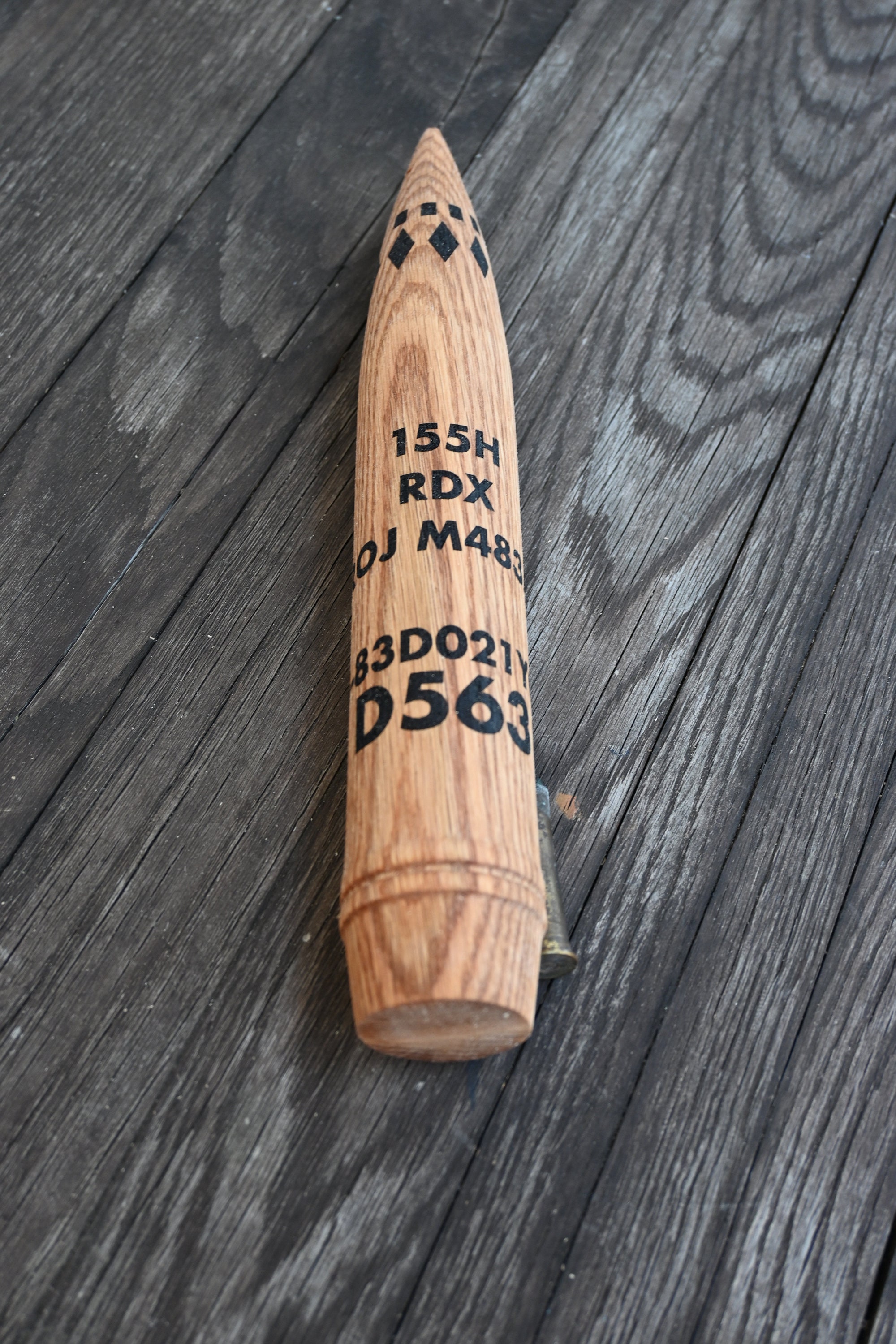 12" Scale M483A1 155MM Fuzed DPICM Artillery Round Projectile Projo ...