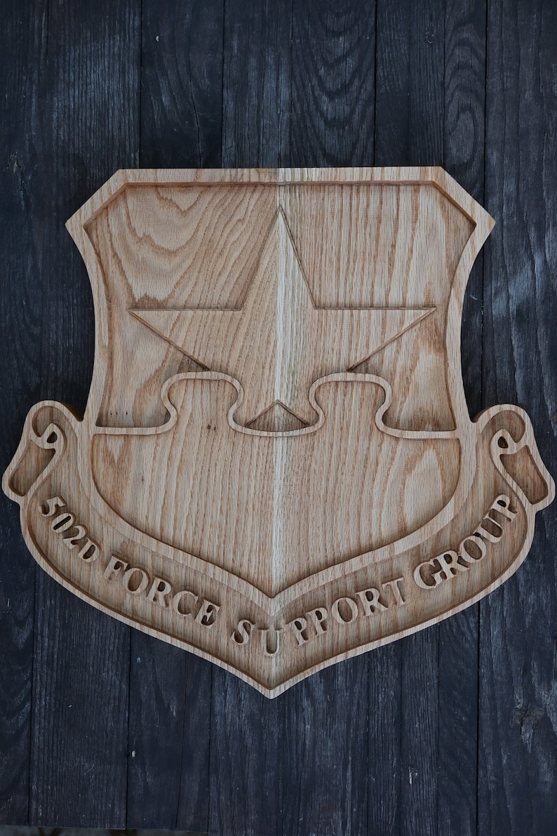 502d Air Base Wing Crest 18 Wood ABW Plaque - Etsy