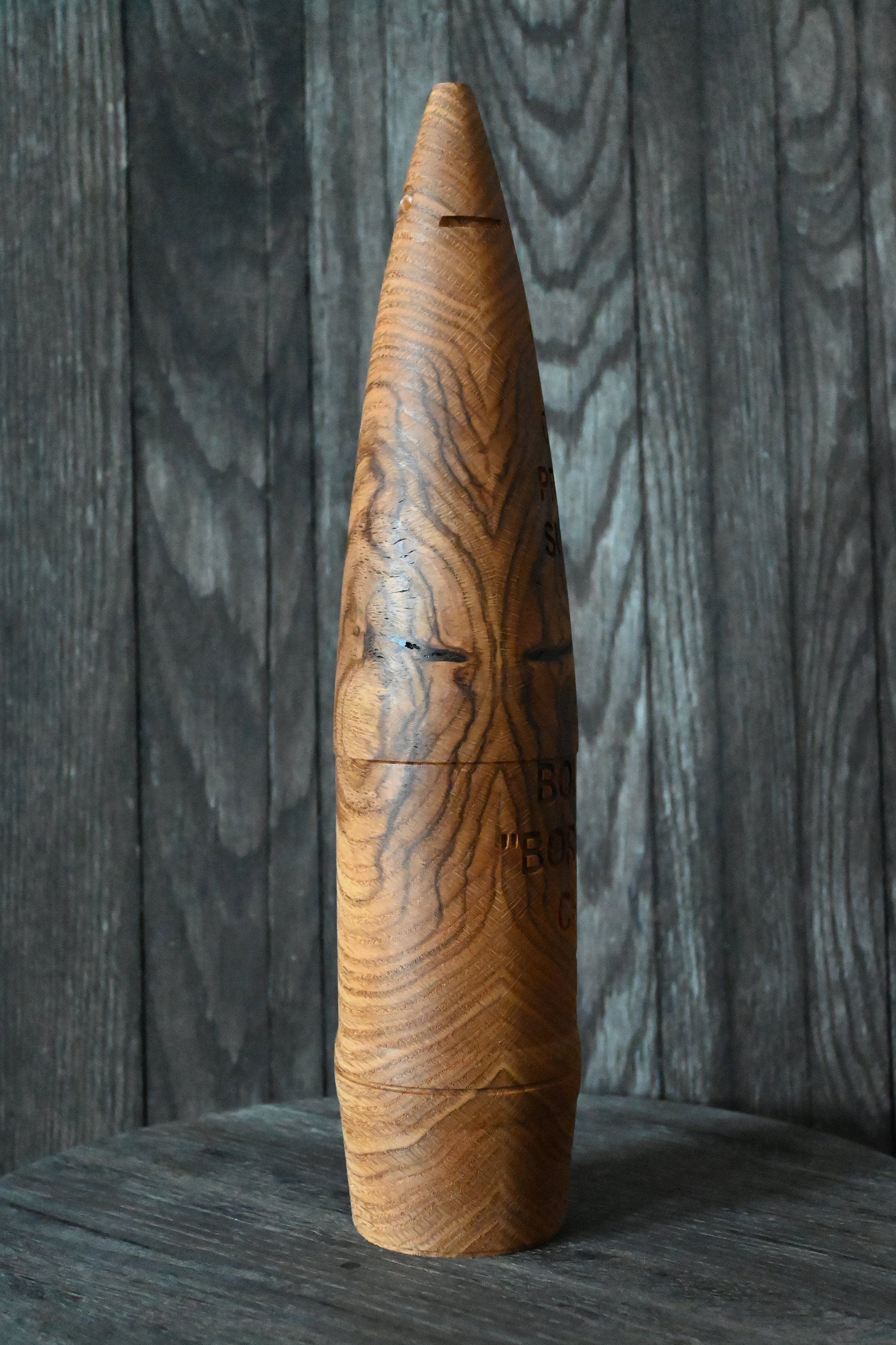 14 155MM M107 HE Artillery Round Projo Wood Half Scale 1/2 Size Replica ...