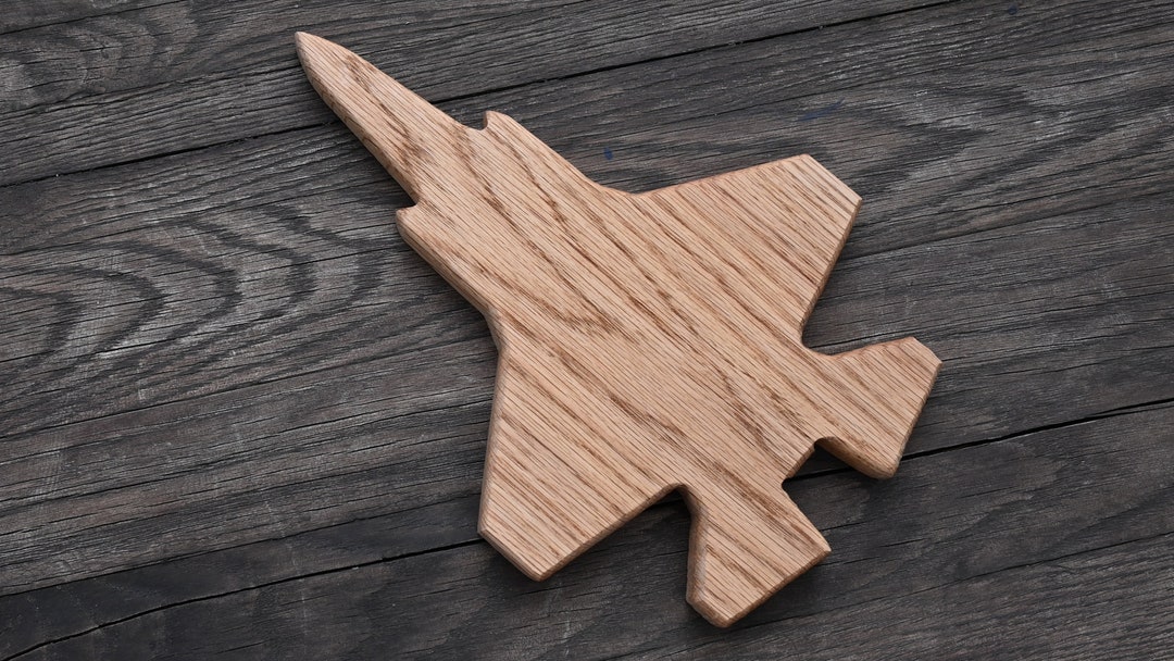 F-35 Lightning II 12" Wood Jet Silhouette - Etsy