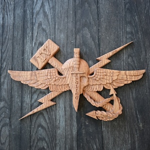ANGLICO Skull and Anchor Jack 16 Wood Wall Hanging - Etsy
