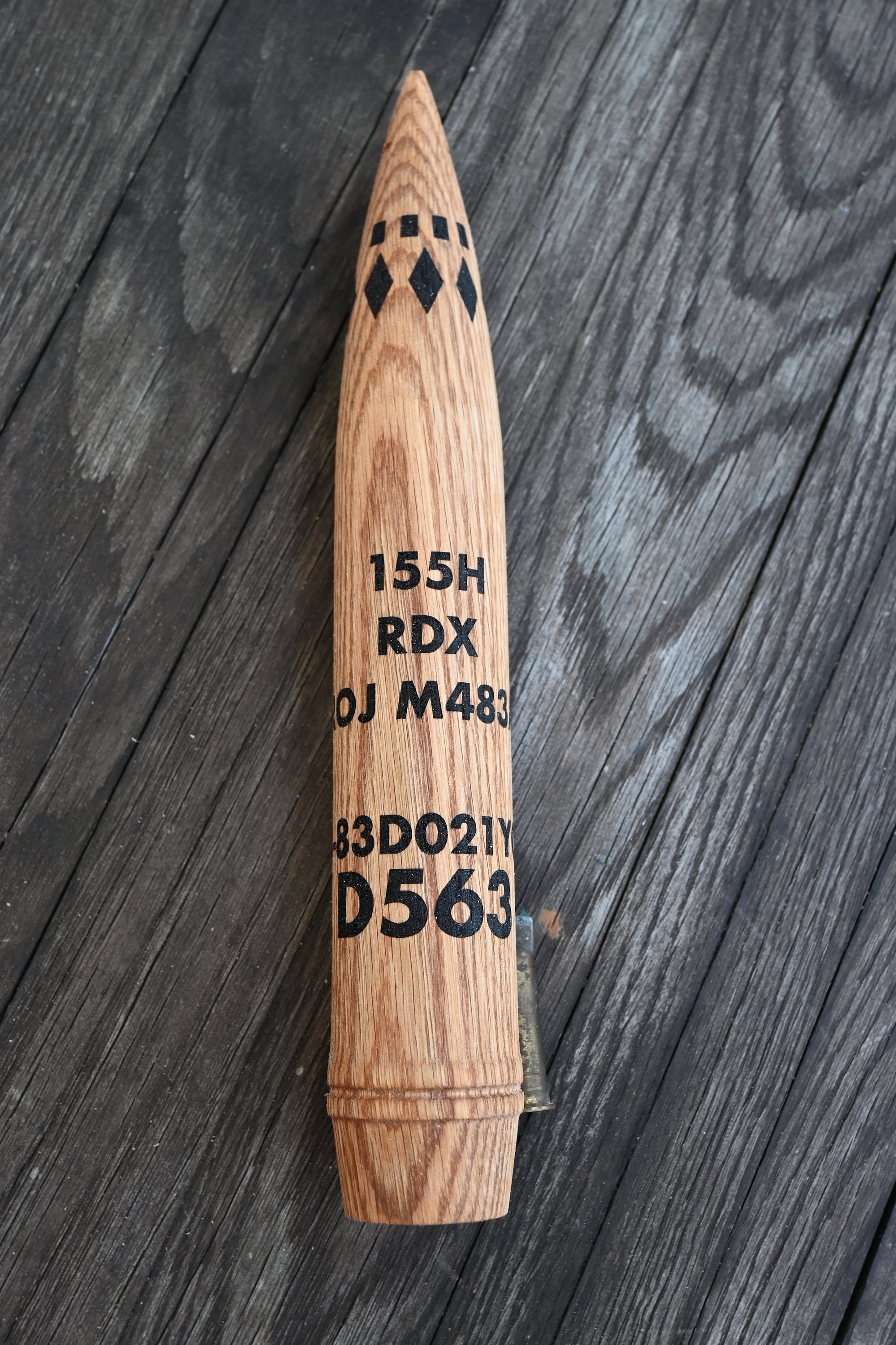 12" Scale M483A1 155MM Fuzed DPICM Artillery Round Projectile Projo ...