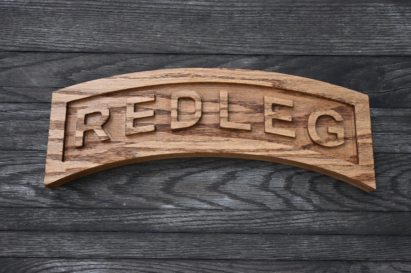 Red Leg Tab 16” Red Oak - Etsy