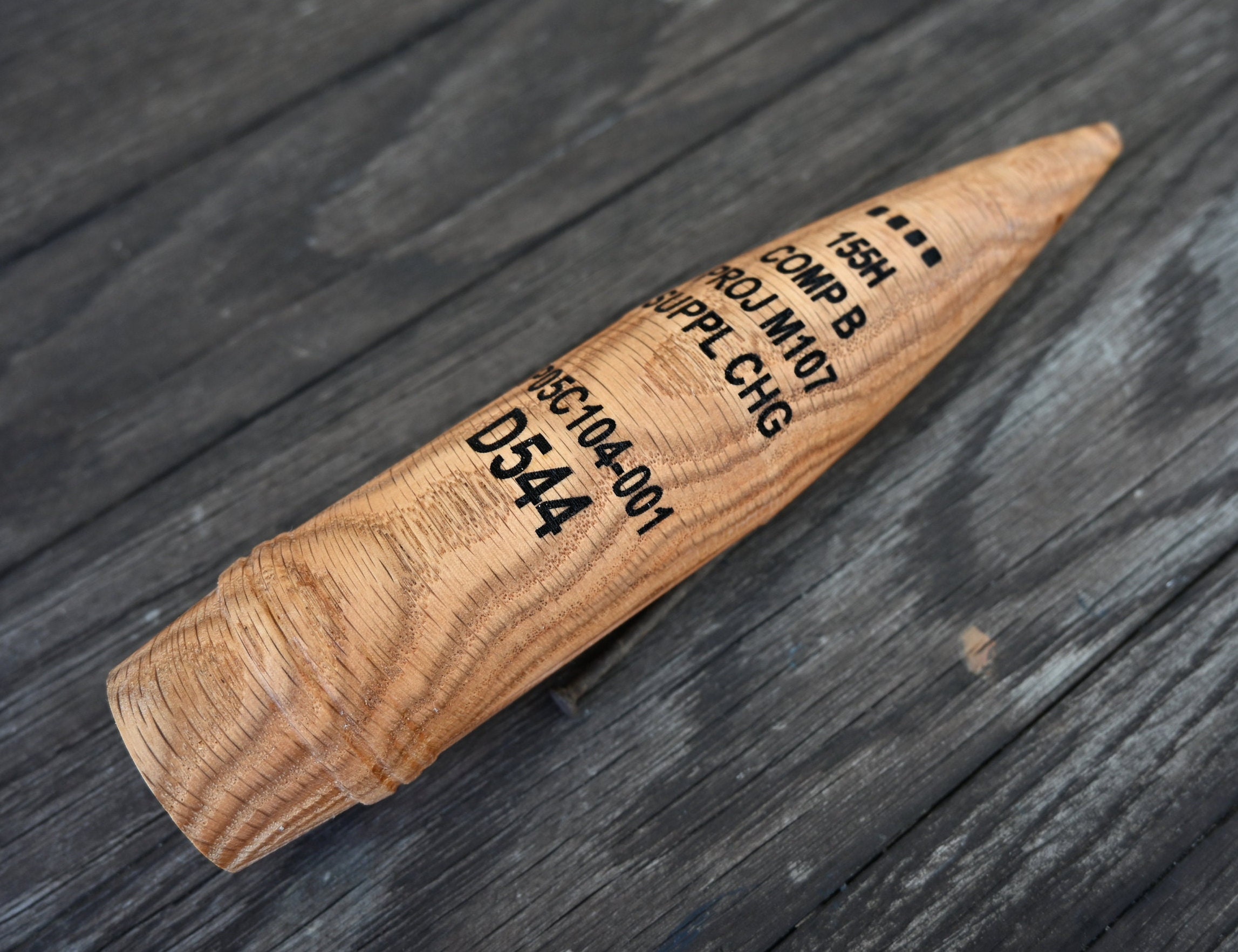 1/4 Scale M107 155MM Fuzed Artillery Shell Projo Wood Quarter Sized - Etsy