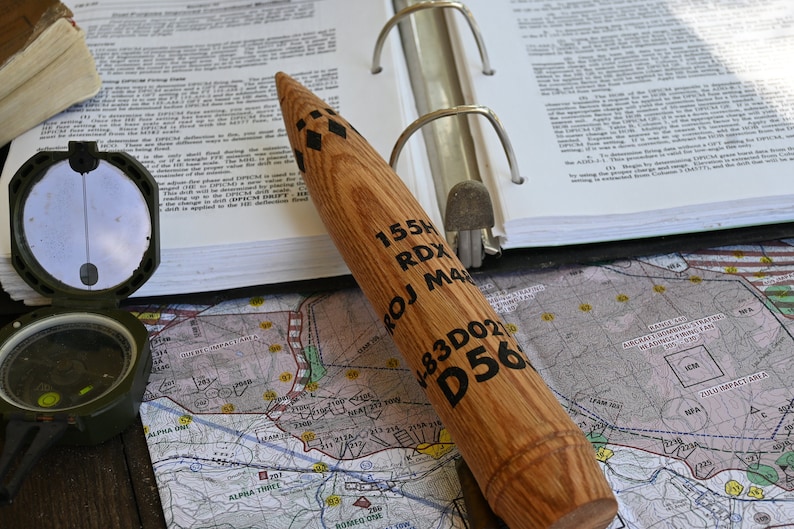 12" Scale M483A1 155MM Fuzed DPICM Artillery Round Projectile Projo ...