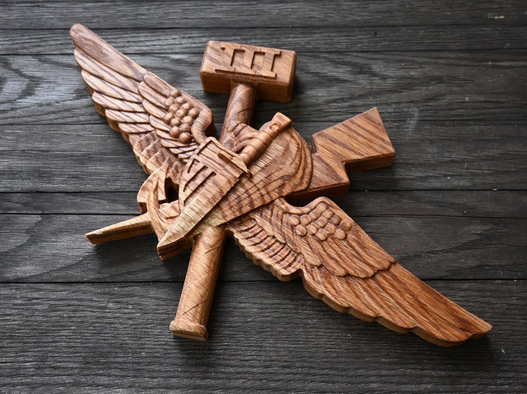 ANGLICO Jack - 16" Customizable Wood Wall Hanging - Etsy