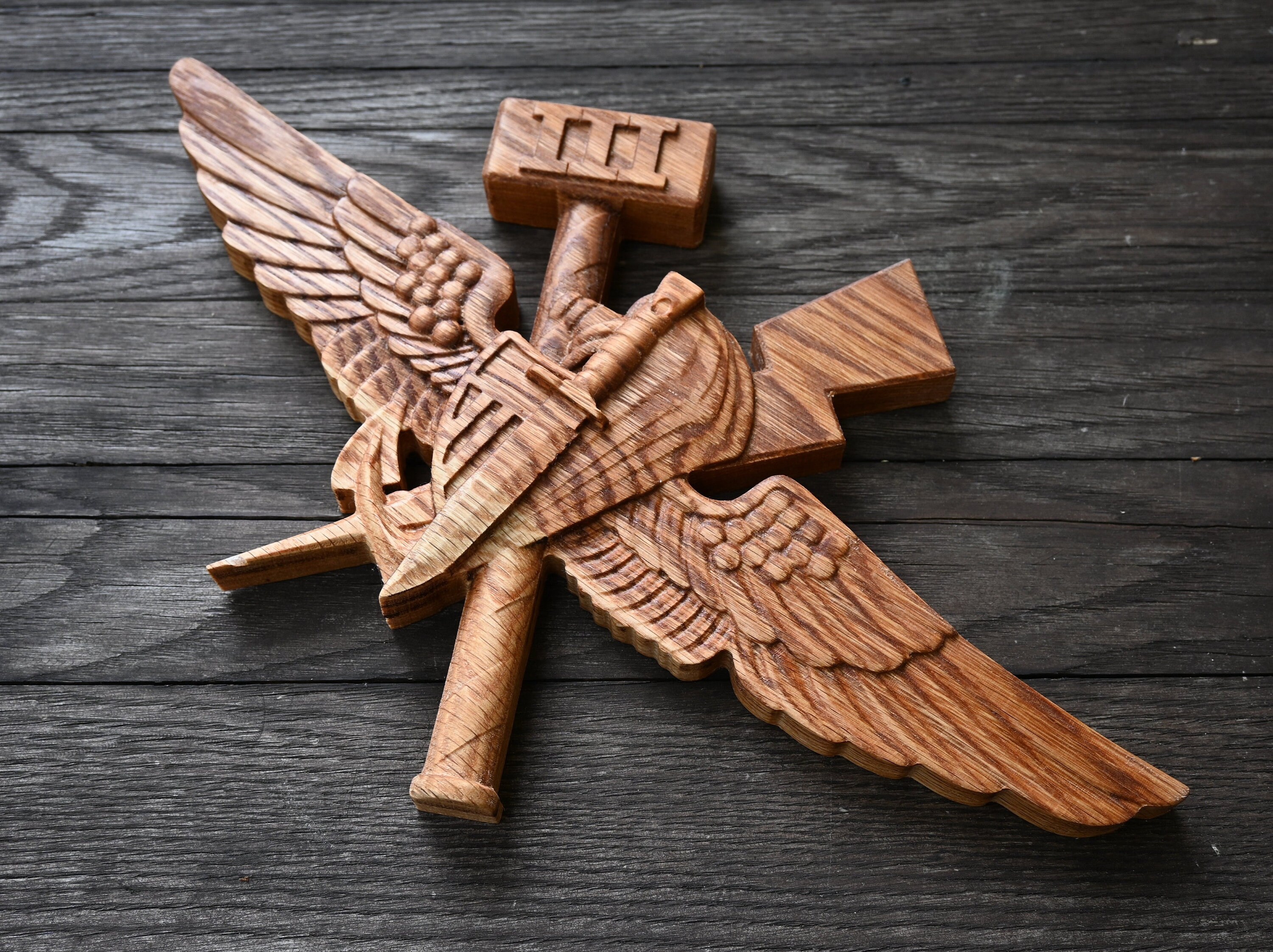ANGLICO Jack - 16" Customizable Wood Wall Hanging - Etsy