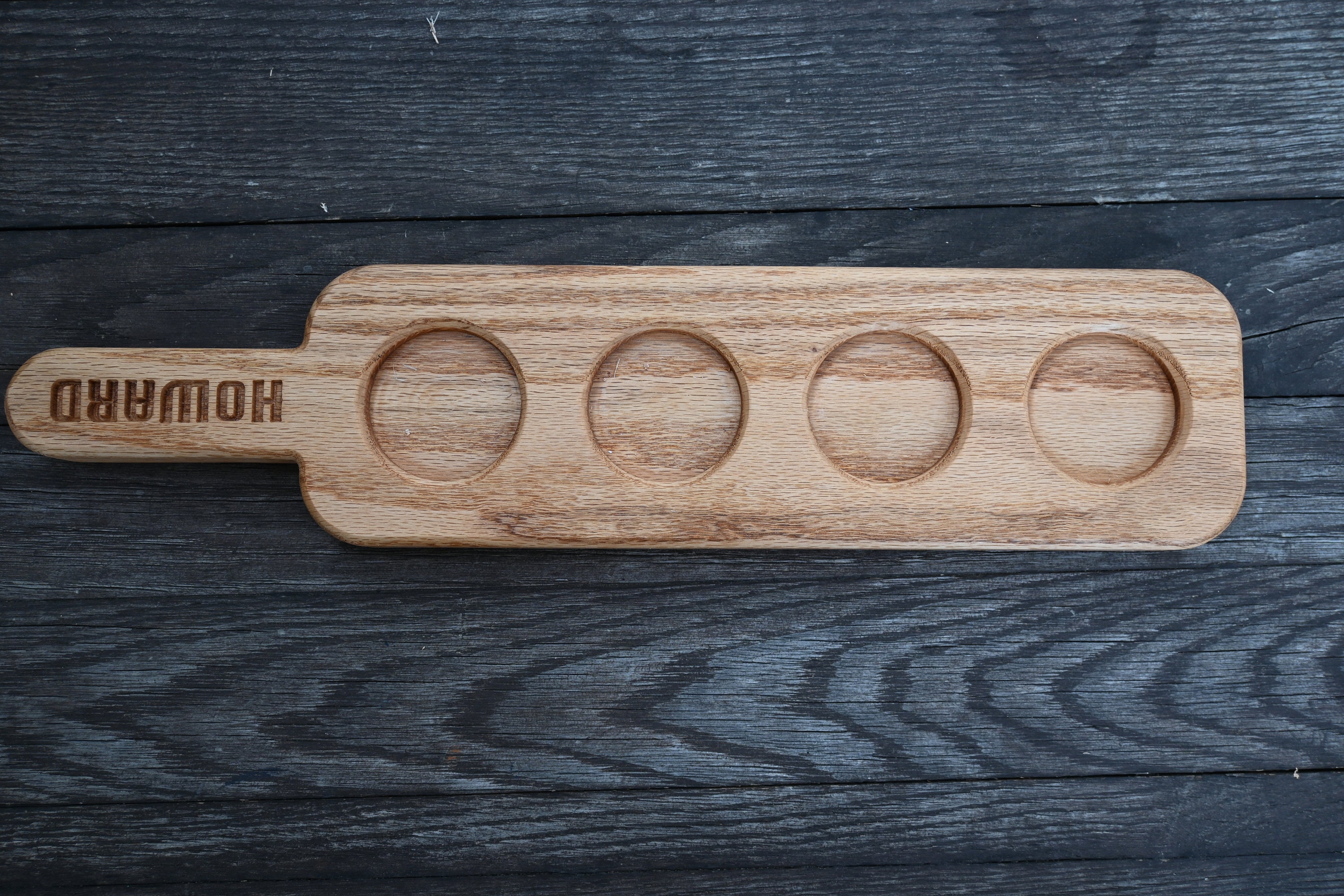 Red Oak Beer or Wine Flight Paddles - Etsy