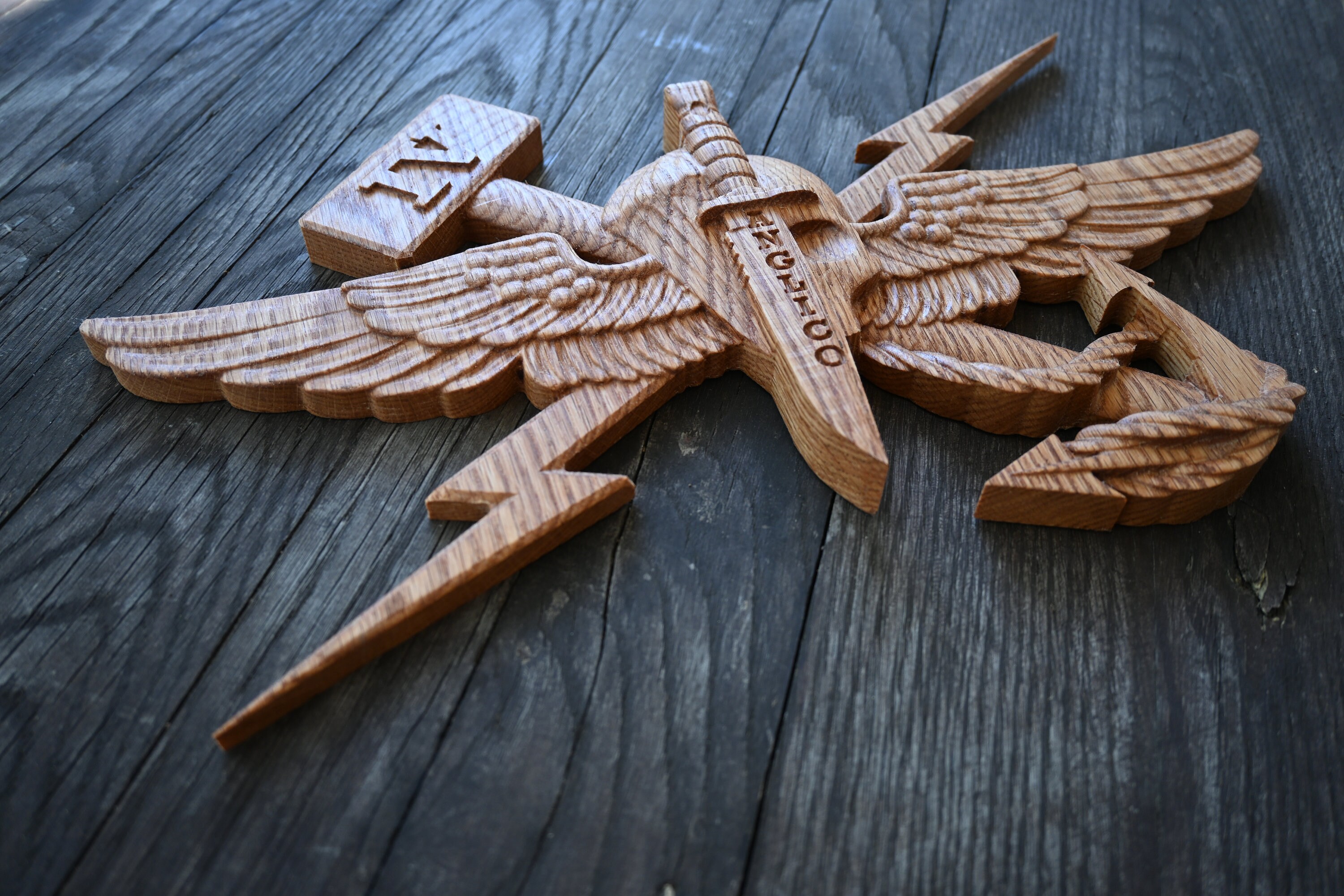 ANGLICO Skull and Anchor Jack 16 Wood Wall Hanging - Etsy