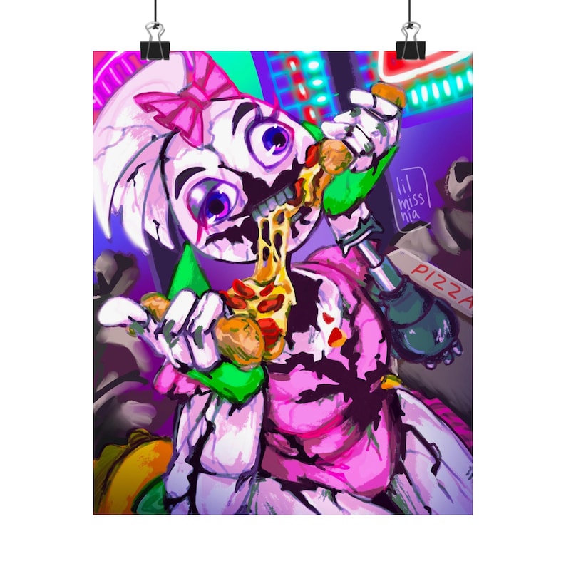 Garbage Chicken - Fnaf Security Breach - Glamrock Chica - Etsy