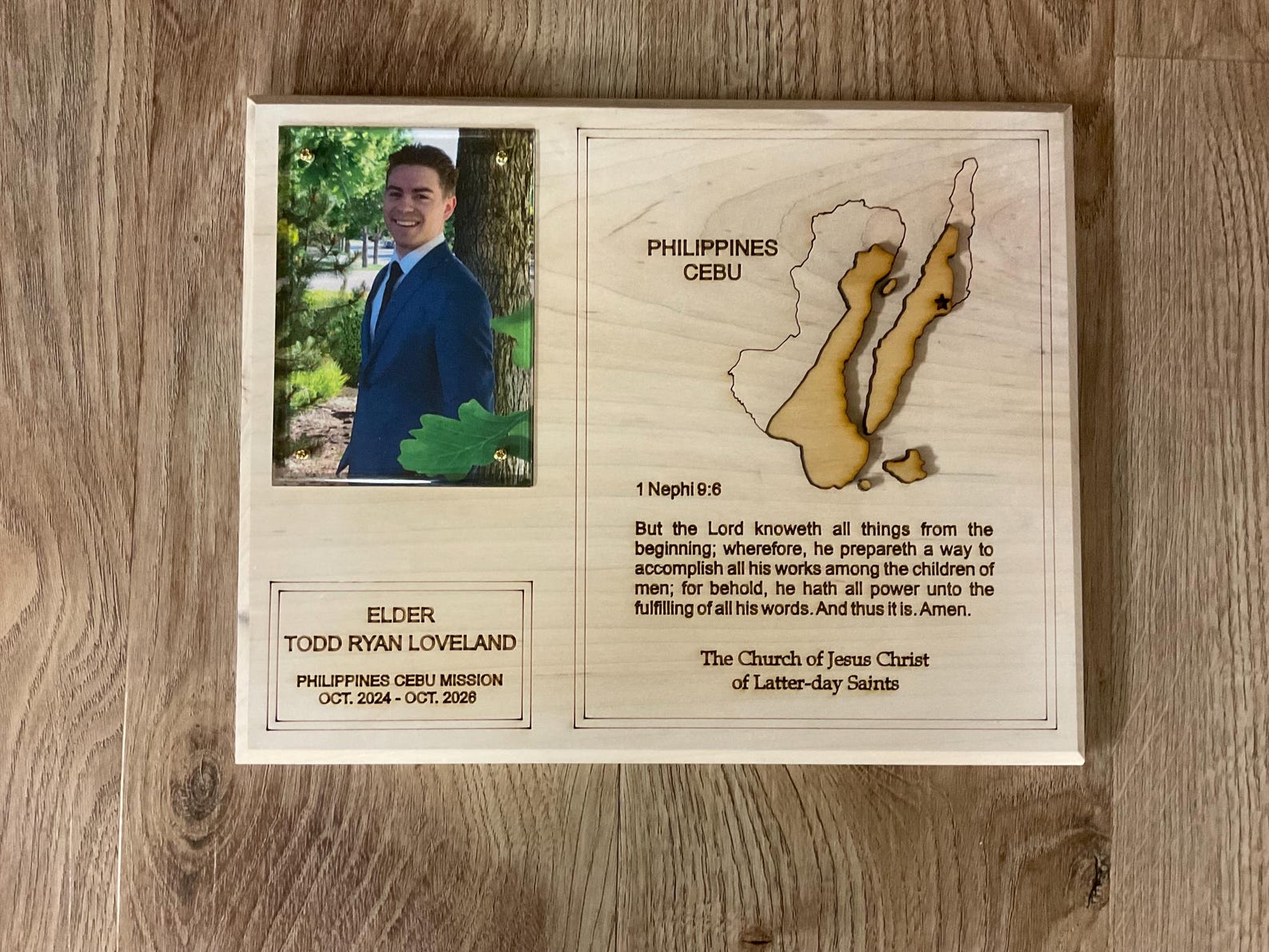 LDS Missionary Plaque, Custom Design, Personalization, Elder and Sister ...