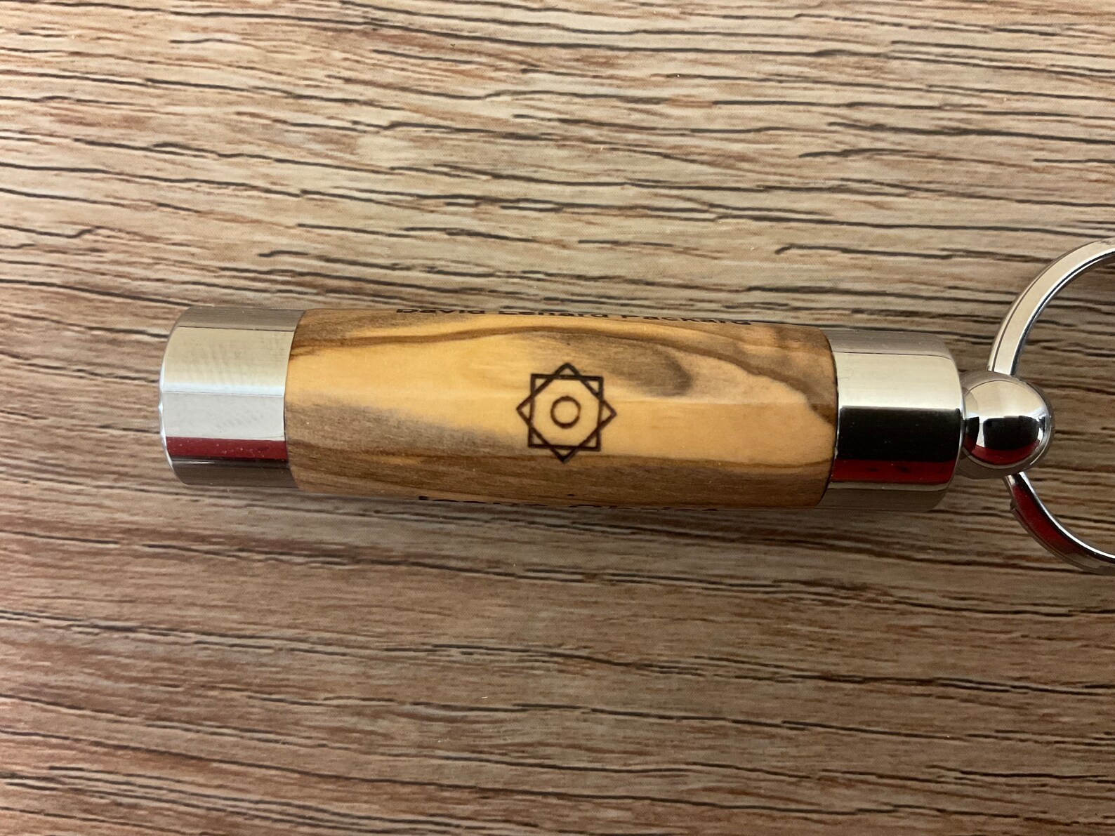 LDS Oil Vial - Olive Wood From the Holy Land W/ Free Engraving of Line ...