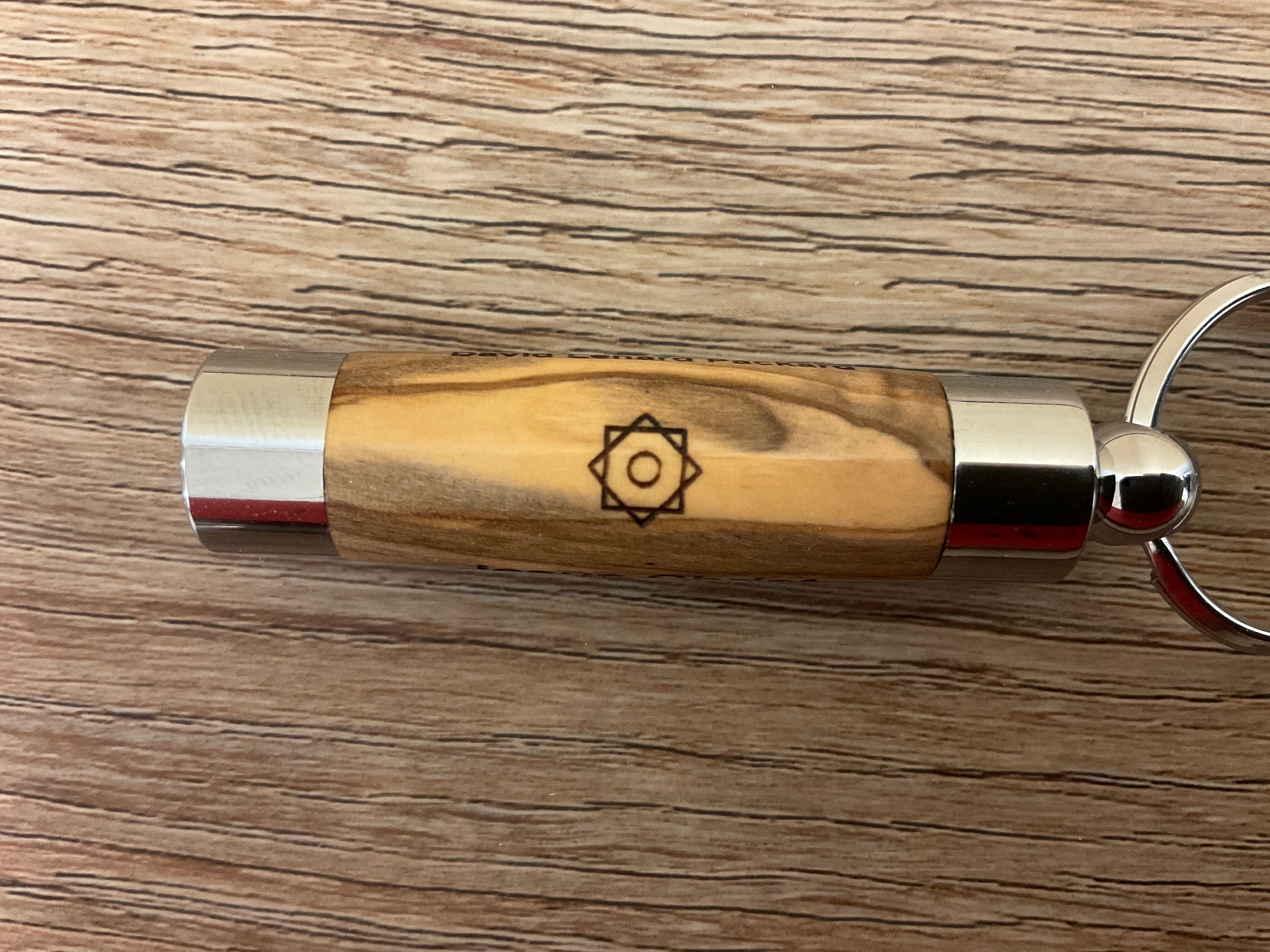 LDS Oil Vial - Olive Wood From the Holy Land W/ Free Engraving of Line ...