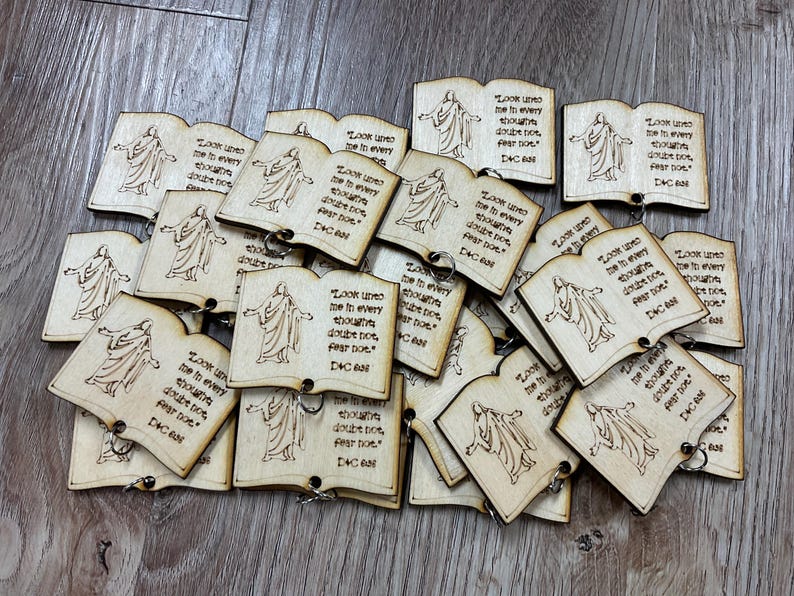 24 Qty, 2025 Youth Theme for LDS Church - Scripture Tag - Key Ring ...