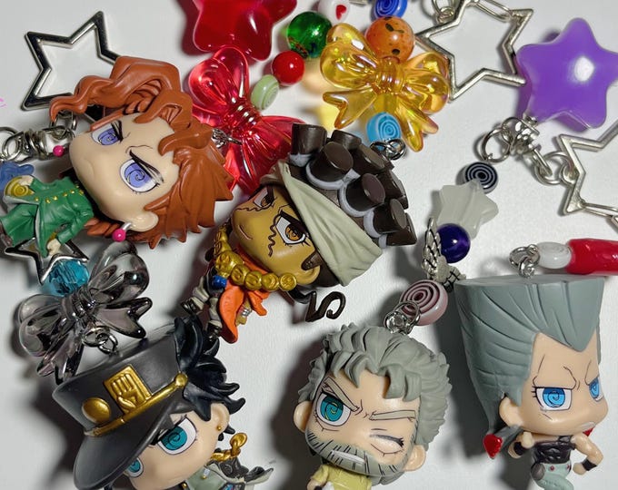 Jjba Keychains !! - Etsy