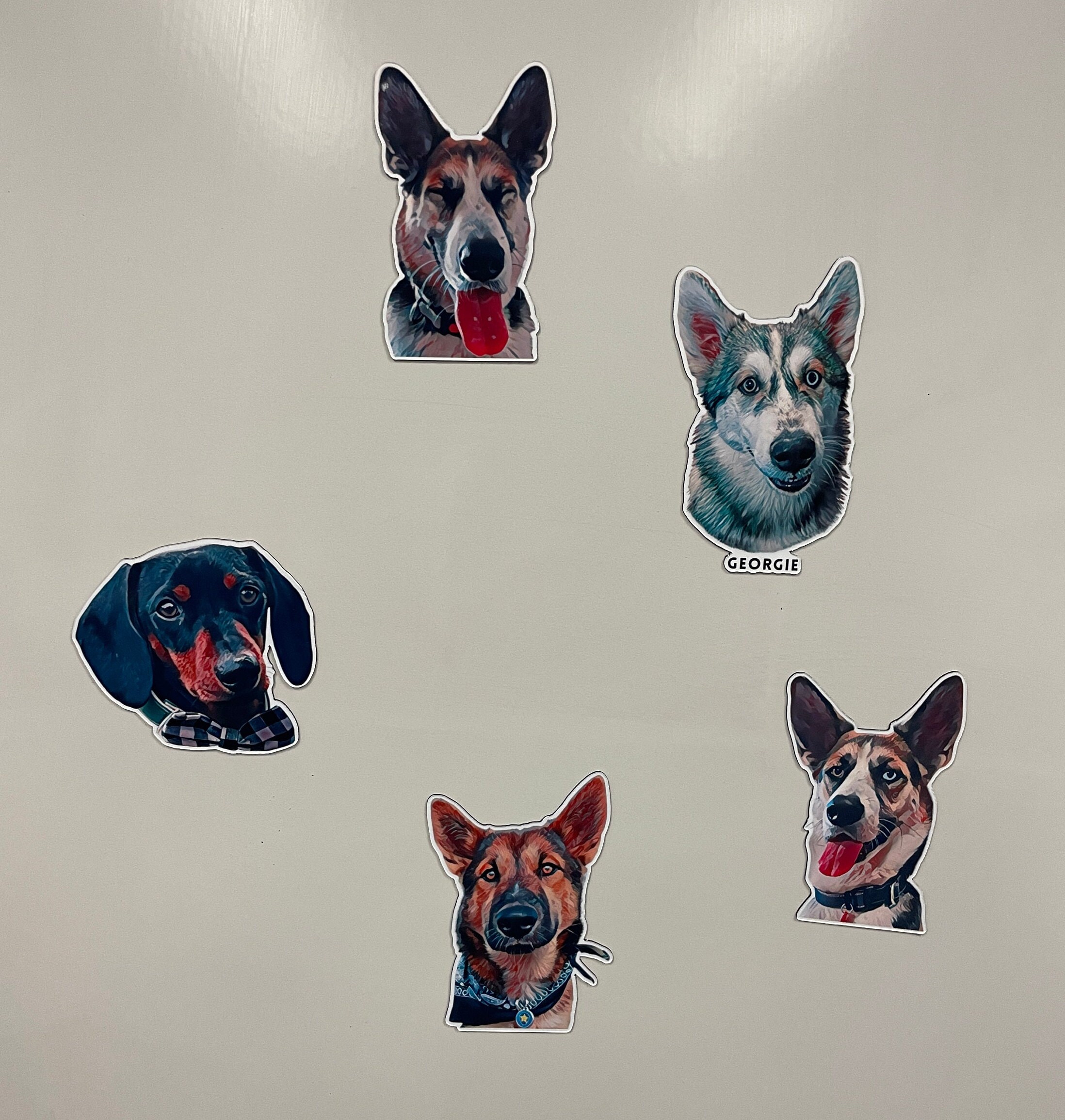 Custom Animated Animal Magnet - Cut Pet Refrigerator Magnet ...