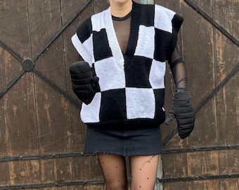 Wednesday Addams Vest - Etsy