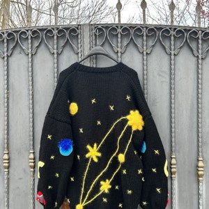 Long Galaxy Cardigan for Women,galaxy Cardigan,earth,saturn,jupiter ...