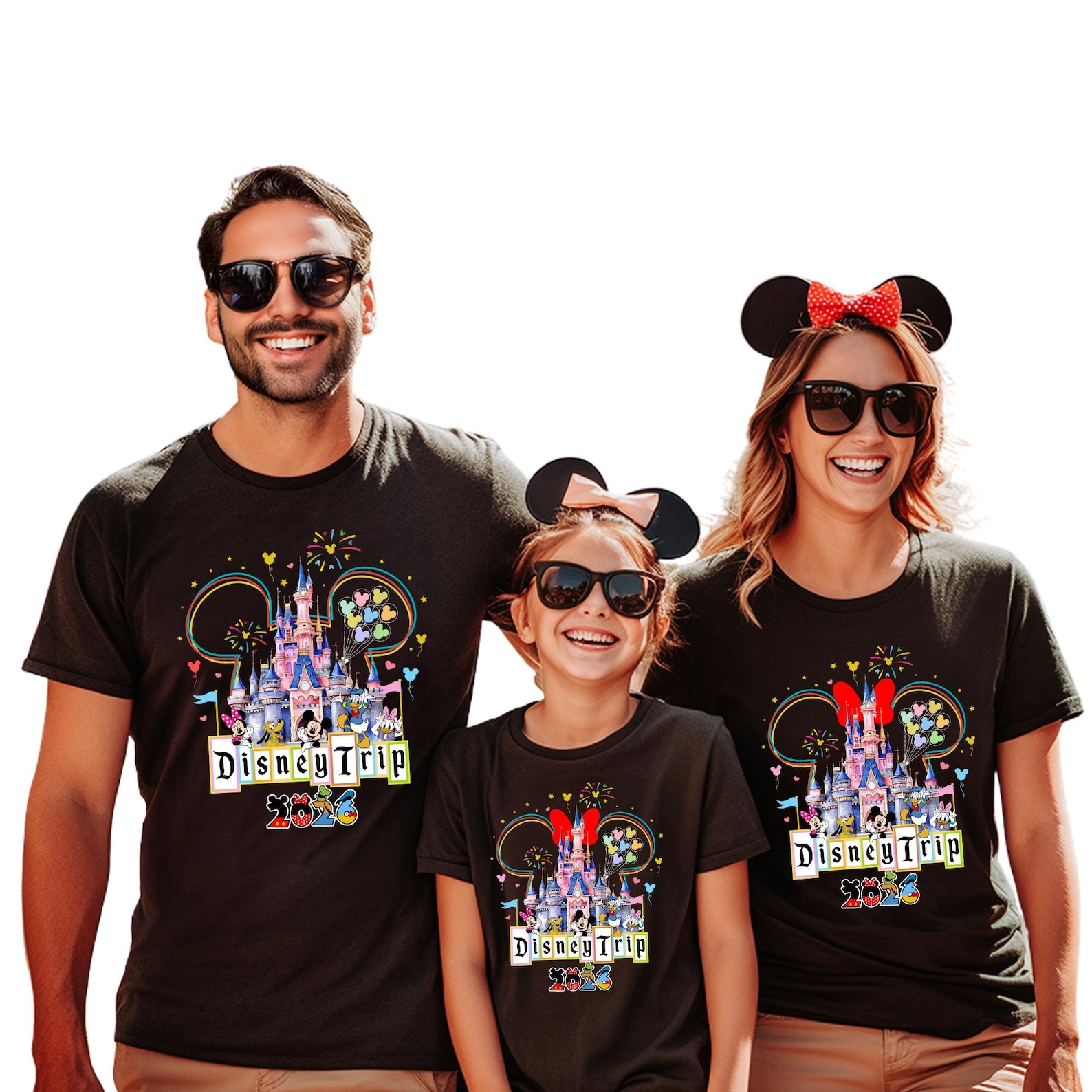 Ready to Press Disney Castle Trip 2026 DTF Transfer – Mickey Friends ...