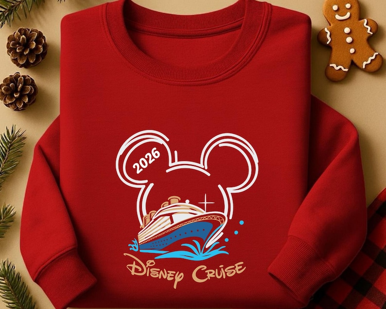 Disney Cruise 2026 Custom Name DTF Transfer – Personalized Cruise Ship ...