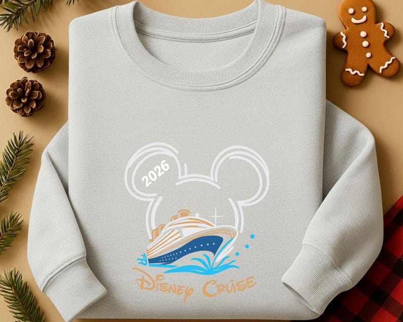 Disney Cruise 2026 Custom Name DTF Transfer – Personalized Cruise Ship ...