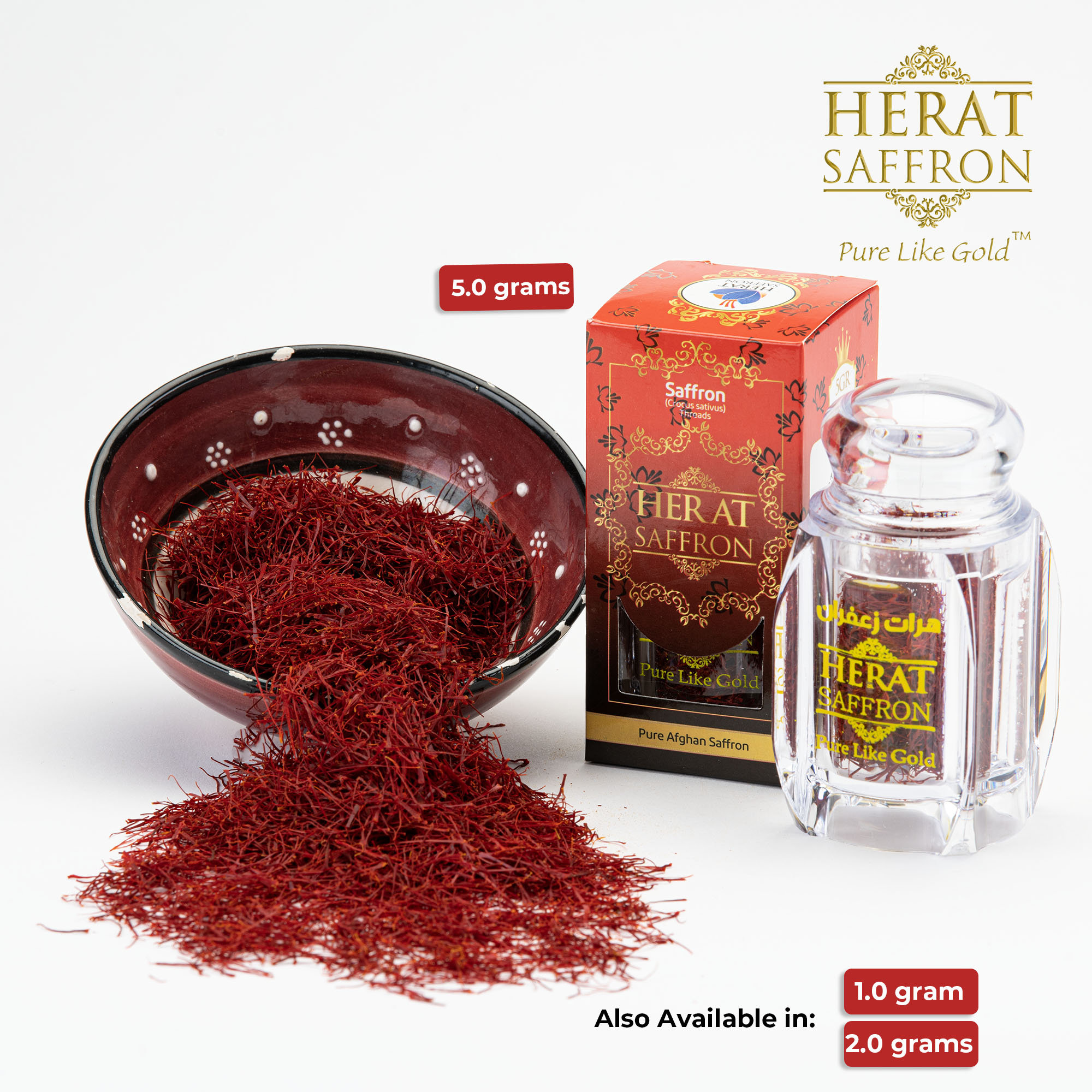Herat Saffron, Superior Saffron Threads, Premium Grade Saffron, Super ...