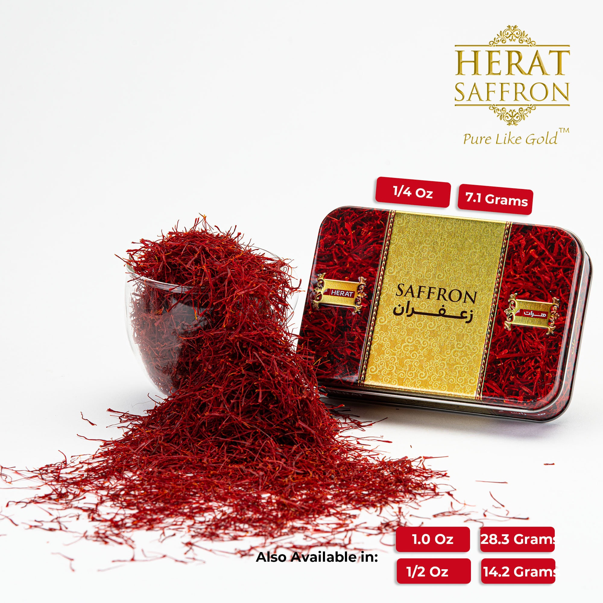 Herat Saffron, Superior Saffron Threads, Premium Grade Saffron, Super ...