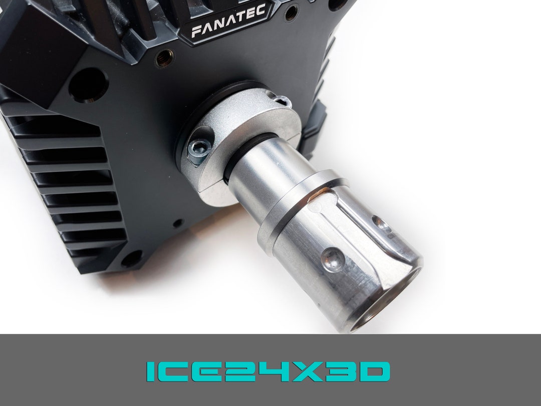 Fanatec CSL DD DD Pro Shaft Clamp Aluminium Wheel Base Runout Fix ...