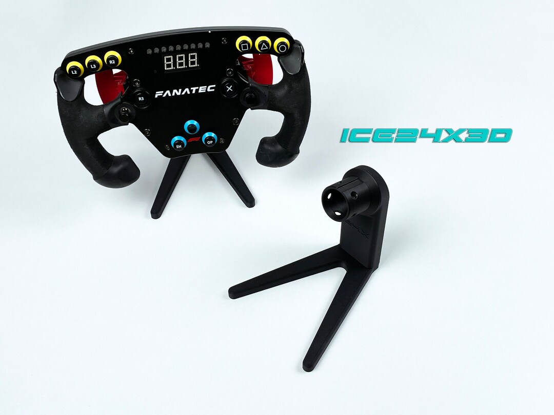 Fanatec QR1 Wheel Stand Wheel Mount Table Stand Steering Wheel Holder ...