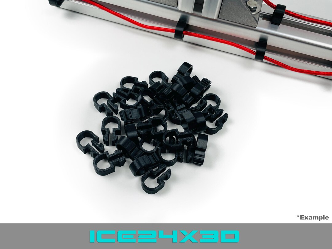 Cable Management Clips for Sim Rig & Alu-rigs – Flexible Cable Clips ...