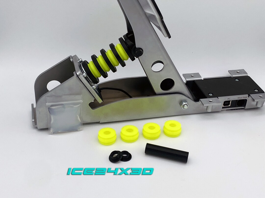 Fanatec CSL Pedals Loadcell Upgrade Tuning Elastomer Kit Brake Mod Sim ...