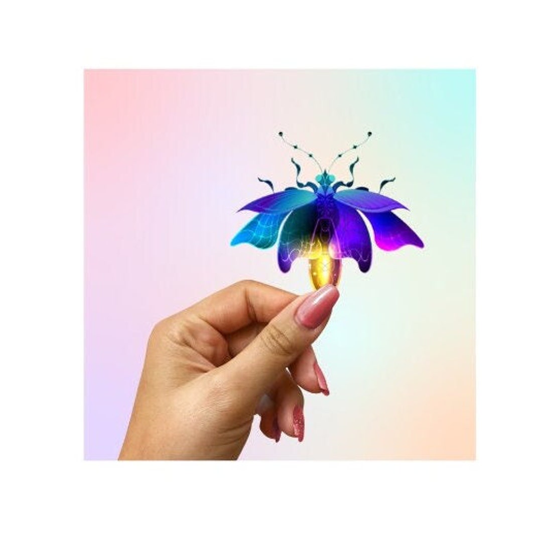 Extra-large Clear Firefly Sticker Window Car Decal. Made From - Etsy