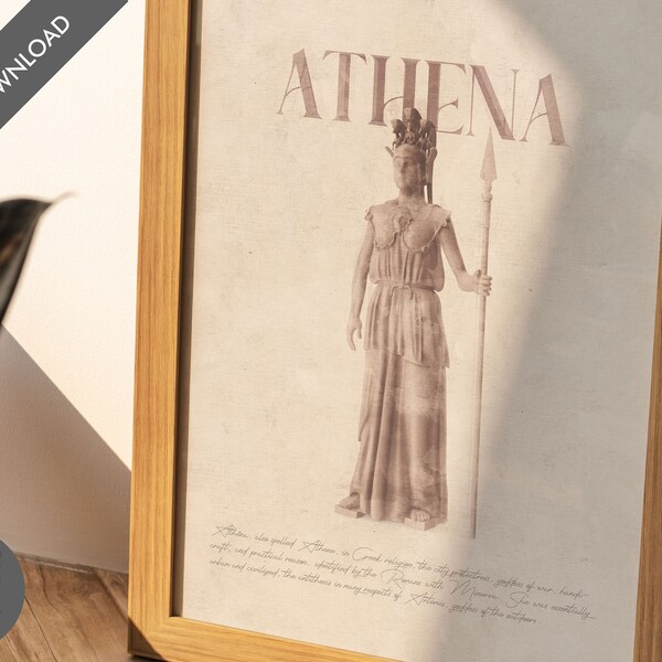 Athena Art Print - Etsy