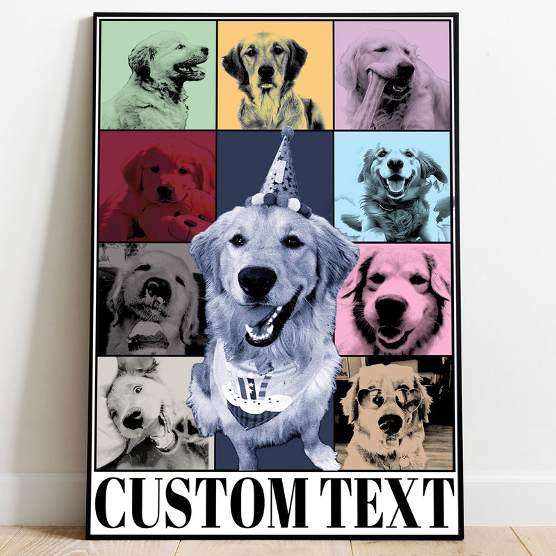 Custom Dog Poster - Etsy